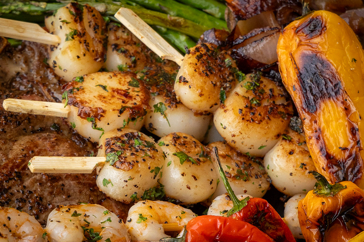 Griddled Sea Diver Scallops | Louisiana Grills® Seafood Recipe