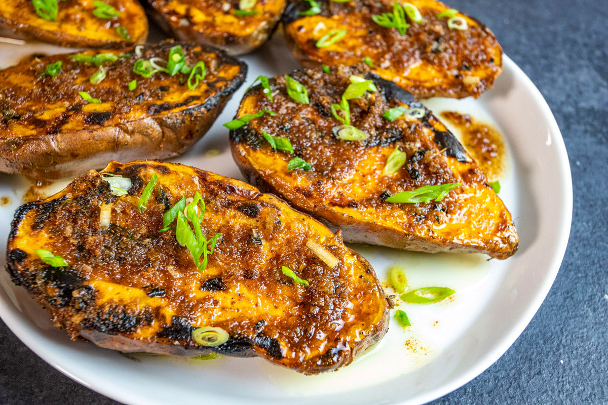 Kyoto Style Grilled Sweet Potatoes – Louisiana Grills